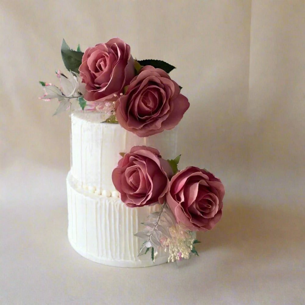Artificial Cake Flowers | Cake Toppers & Decorations | Silk Flowers ...