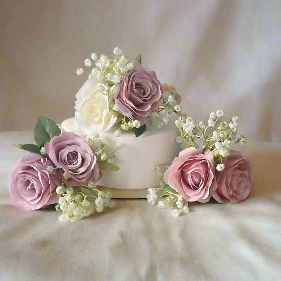 Artificial Cake Flowers | Cake Toppers & Decorations | Silk Flowers ...